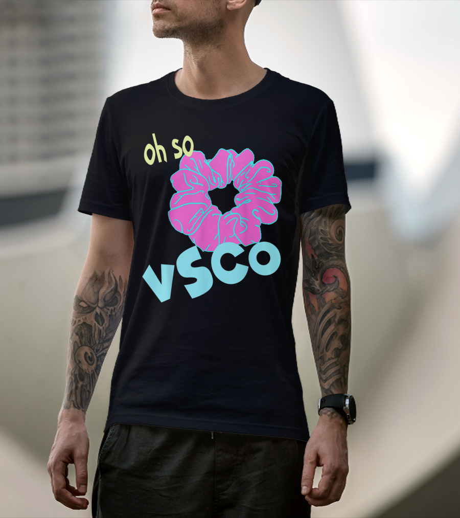 Oh So VSCO Pop Art Scrunchie T-Shirt