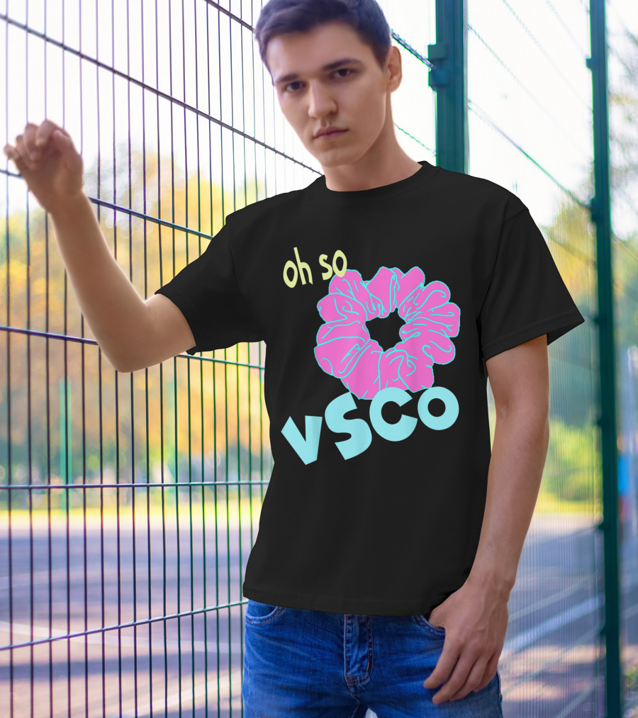 Oh So VSCO Pop Art Scrunchie T-Shirt