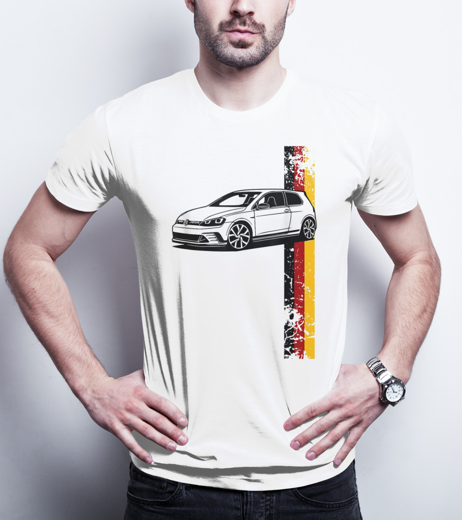 R Gt I German Car Germany Sport Racing Tuning Automotive Enthusiast T-Shirt