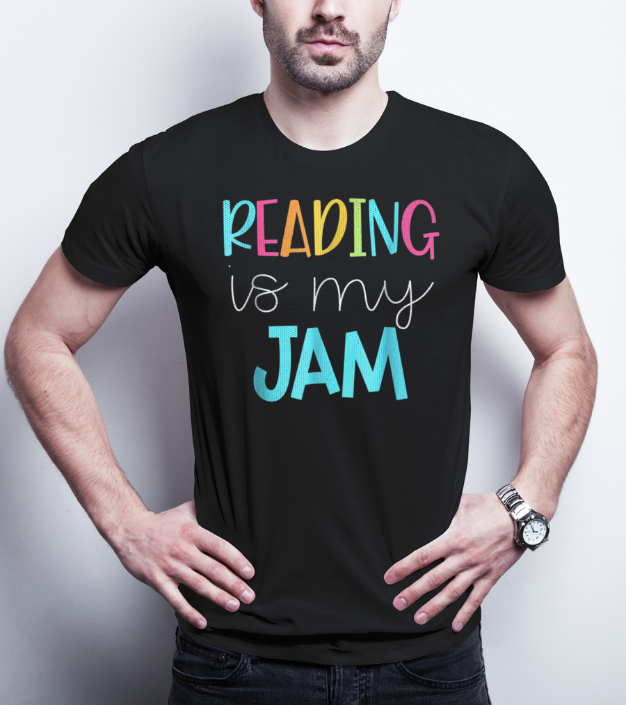Reading Is My Jamteacher Teamread TeacherELA T-Shirt