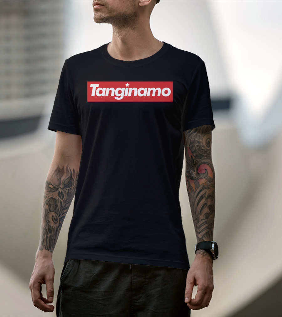 Tanginamo Funny Pinoy Statement Red White T-Shirt