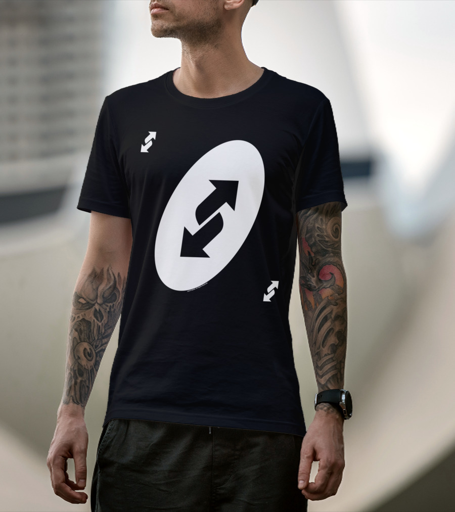 Uno Reverse Card Symbol T-Shirt