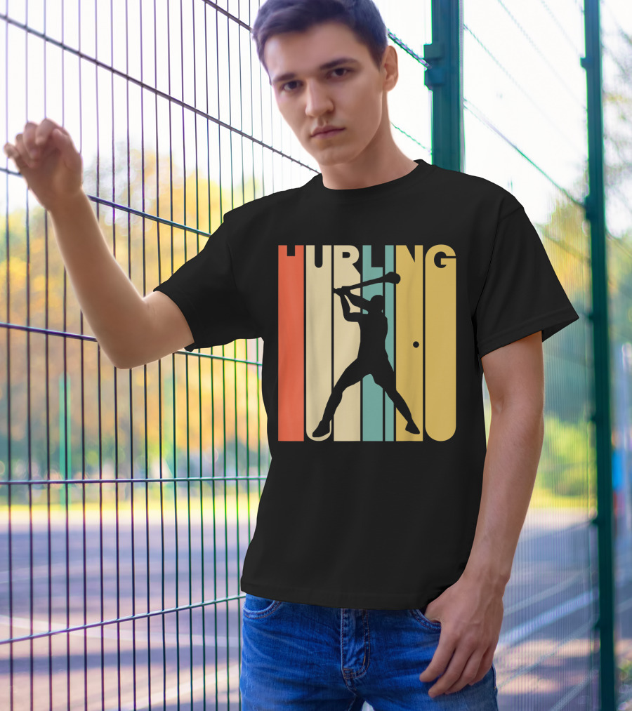 Hurling Vintage Style Retro T-Shirt