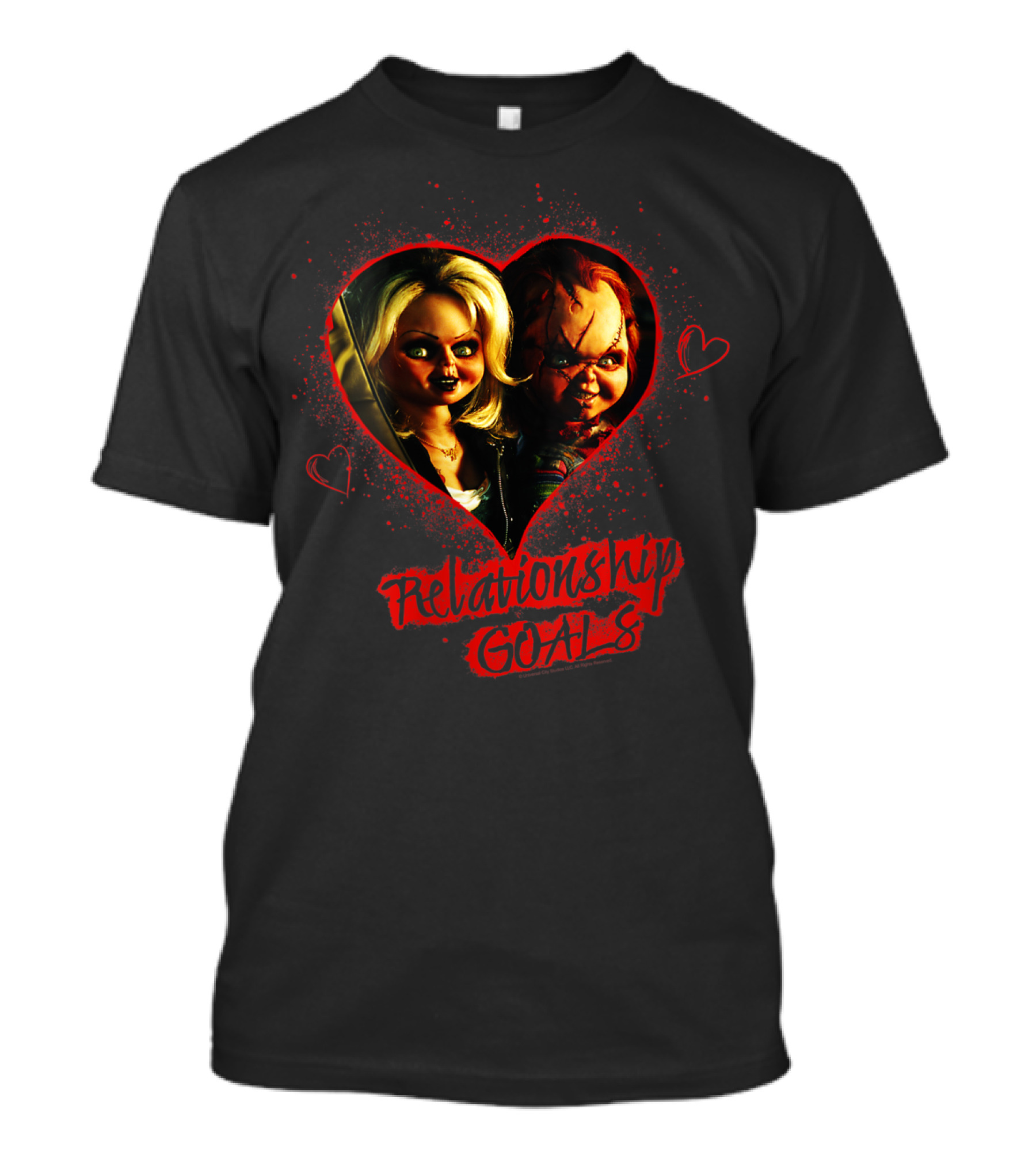 Relationship Goals Child's Play Chucky And Tiffany T-Shirt