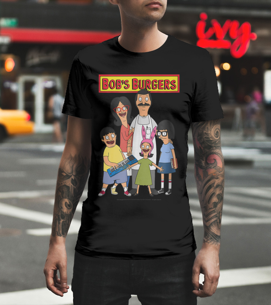 Bob's Burgers Family Group T-Shirt