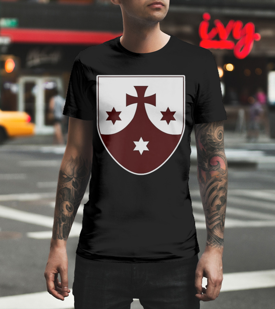 Carmelite Order Emblem Shield T-Shirt