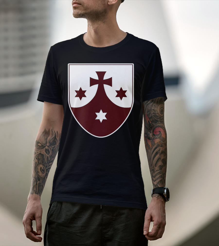 Carmelite Order Emblem Shield T-Shirt
