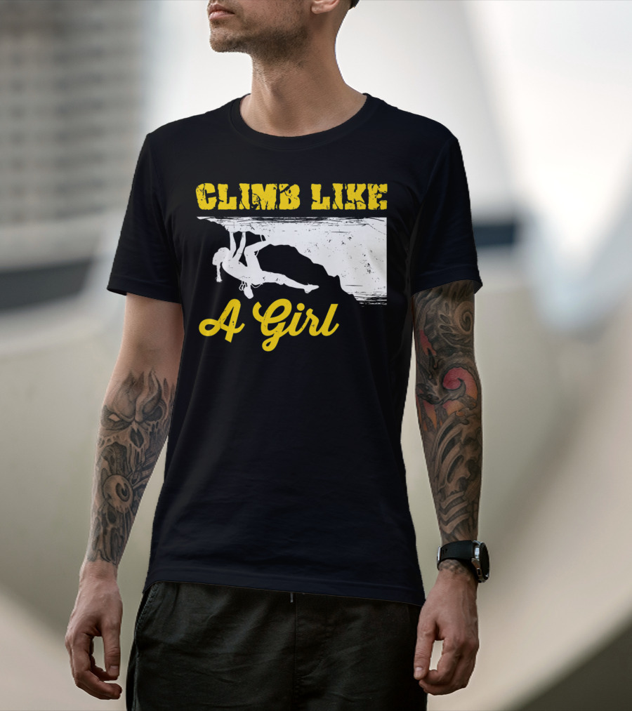 Climb Like A Girl T-Shirt