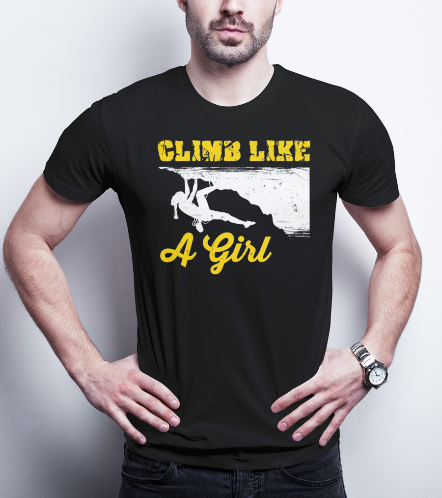 Climb Like A Girl T-Shirt