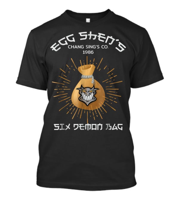 Egg Shen's Chang Sing's Co. 1986 Six Demon Bag T-Shirt