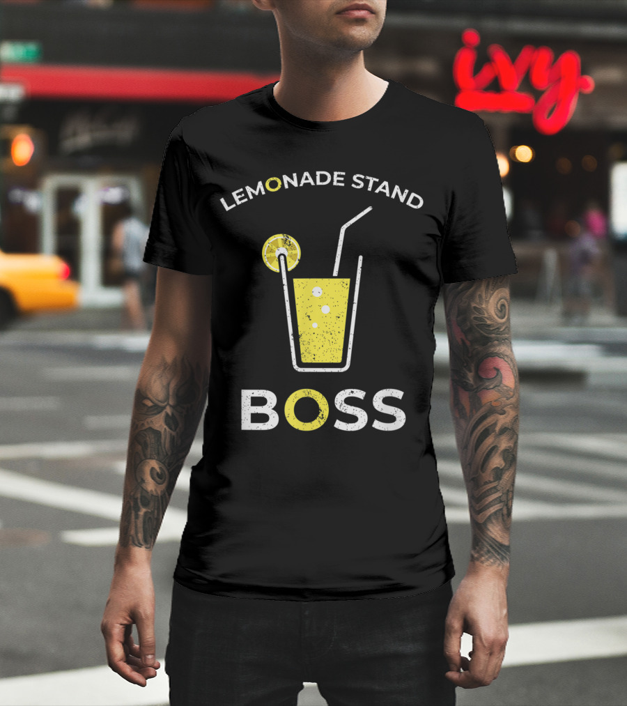 Lemonade Stand Boss Business Entrepreneur T-Shirt