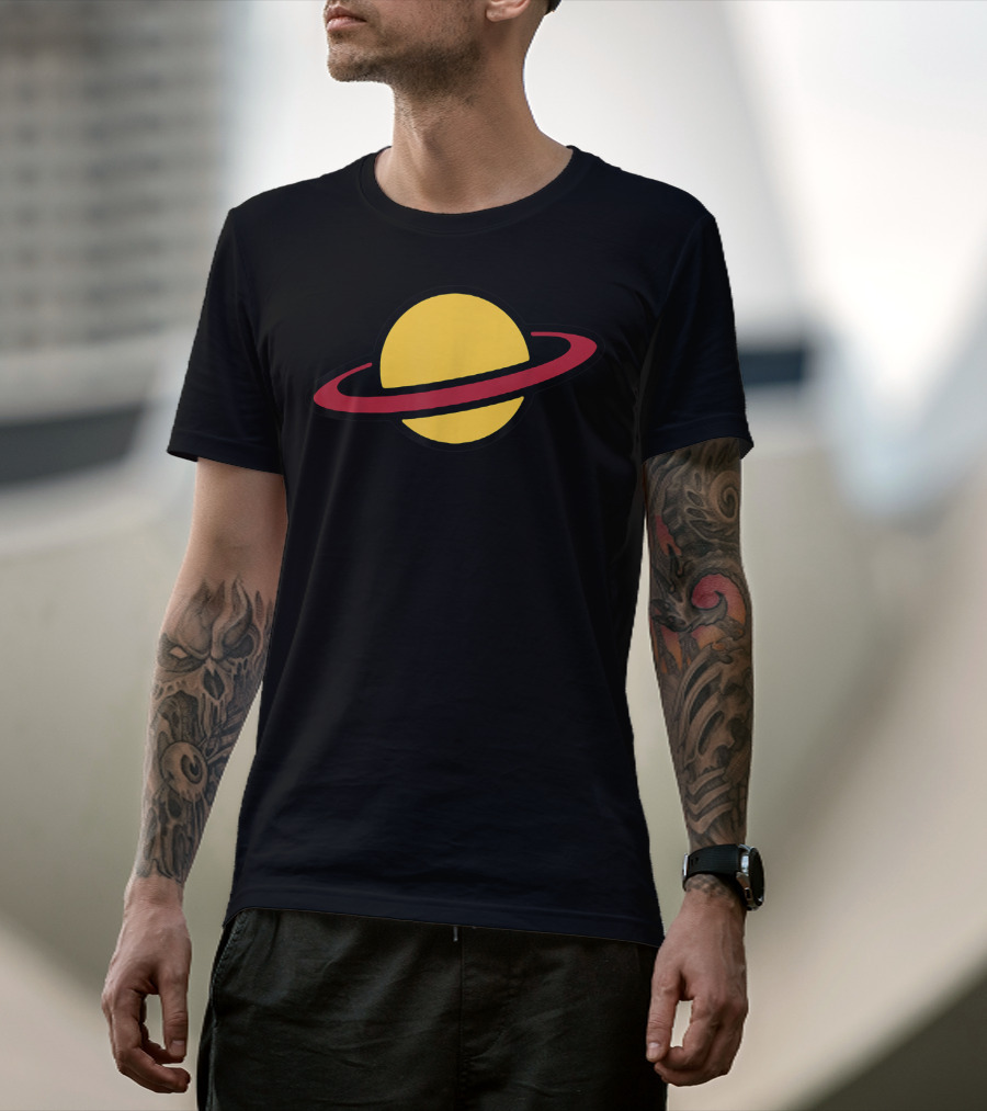 Rugrats Chuckie Classic Planet Saturn T-Shirt