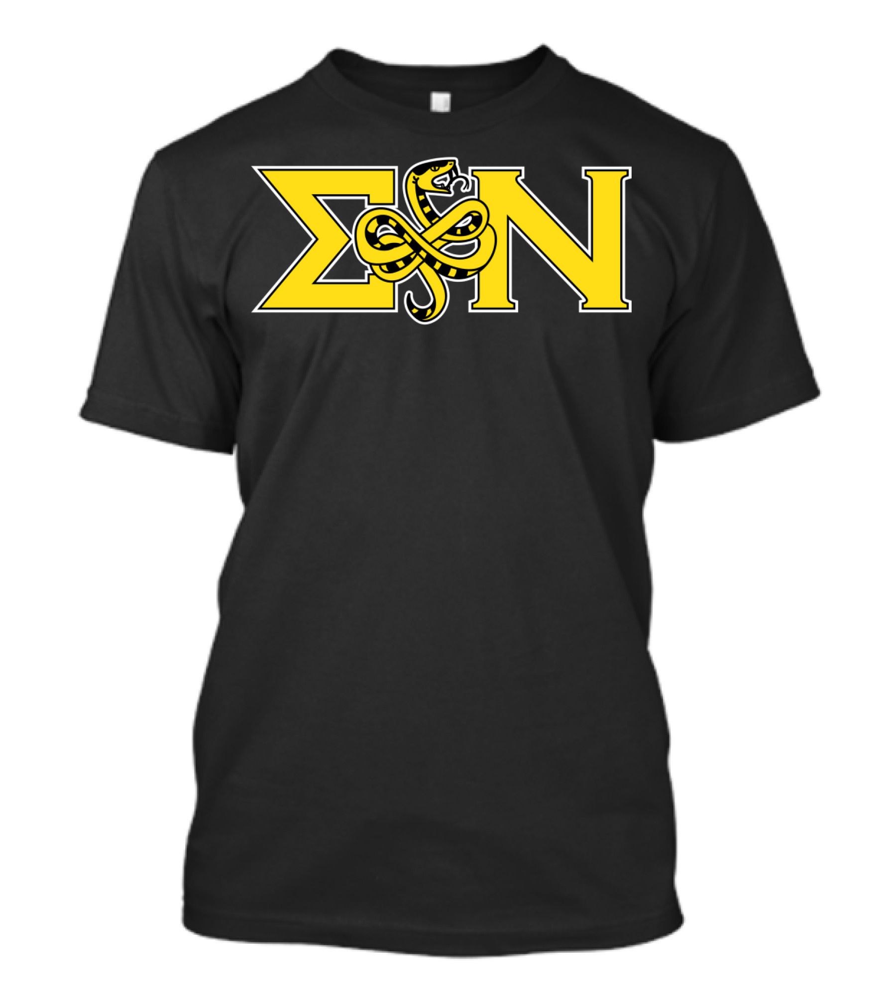 Sigma Nu Serpent Logo Classic Fit Greek Letters T-Shirt