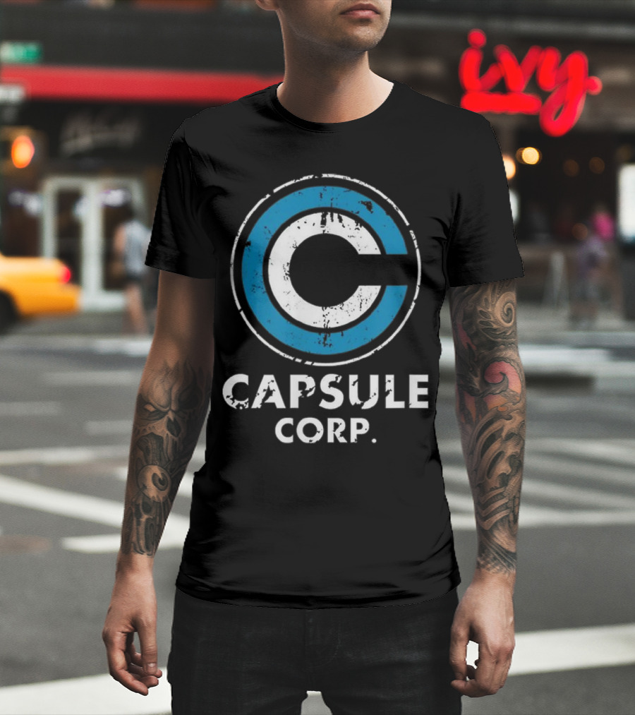 Capsule Corp Bulma Cool Dynocaps Anime T-Shirt