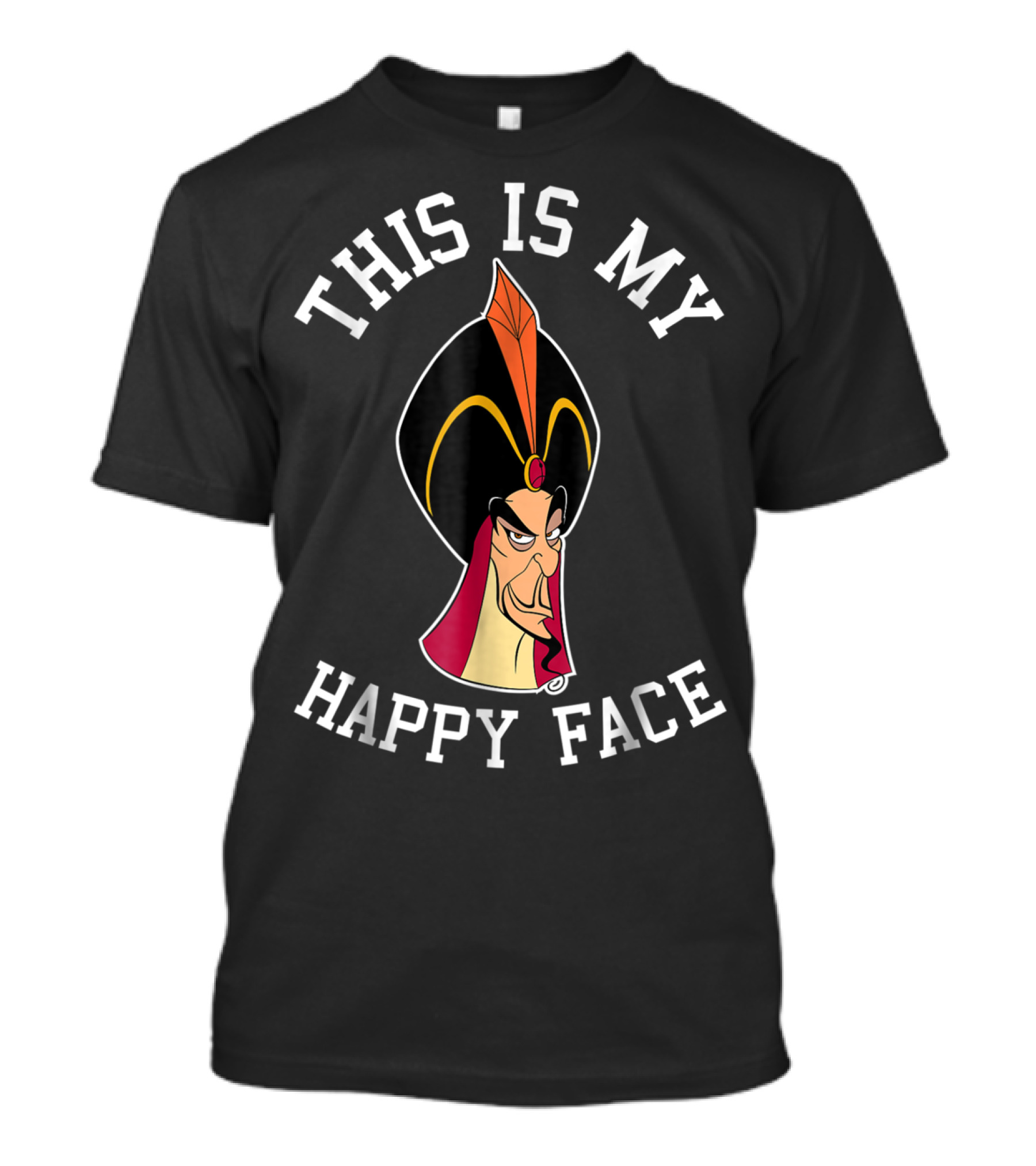 THIS IS MY HAPPY FACE DISNEY JAFAR T-Shirt