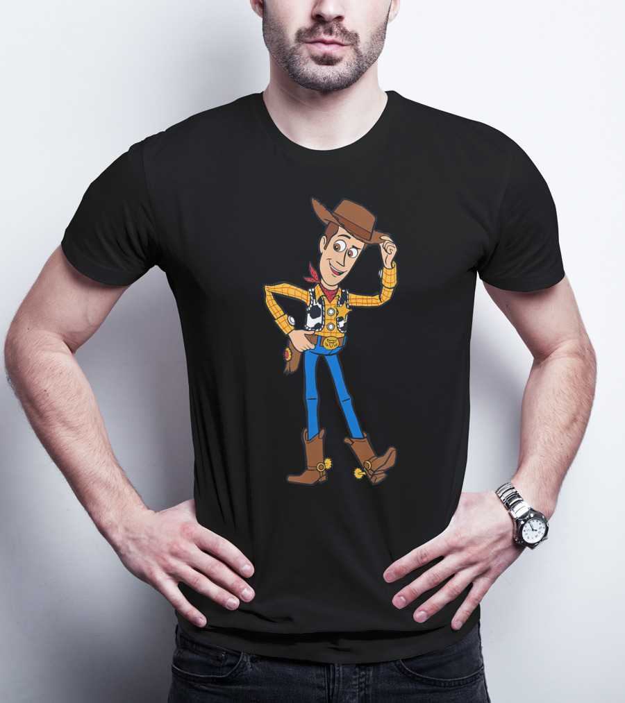 Disney Pixar Toy Story 4 Hello Woody Cowboy T-Shirt
