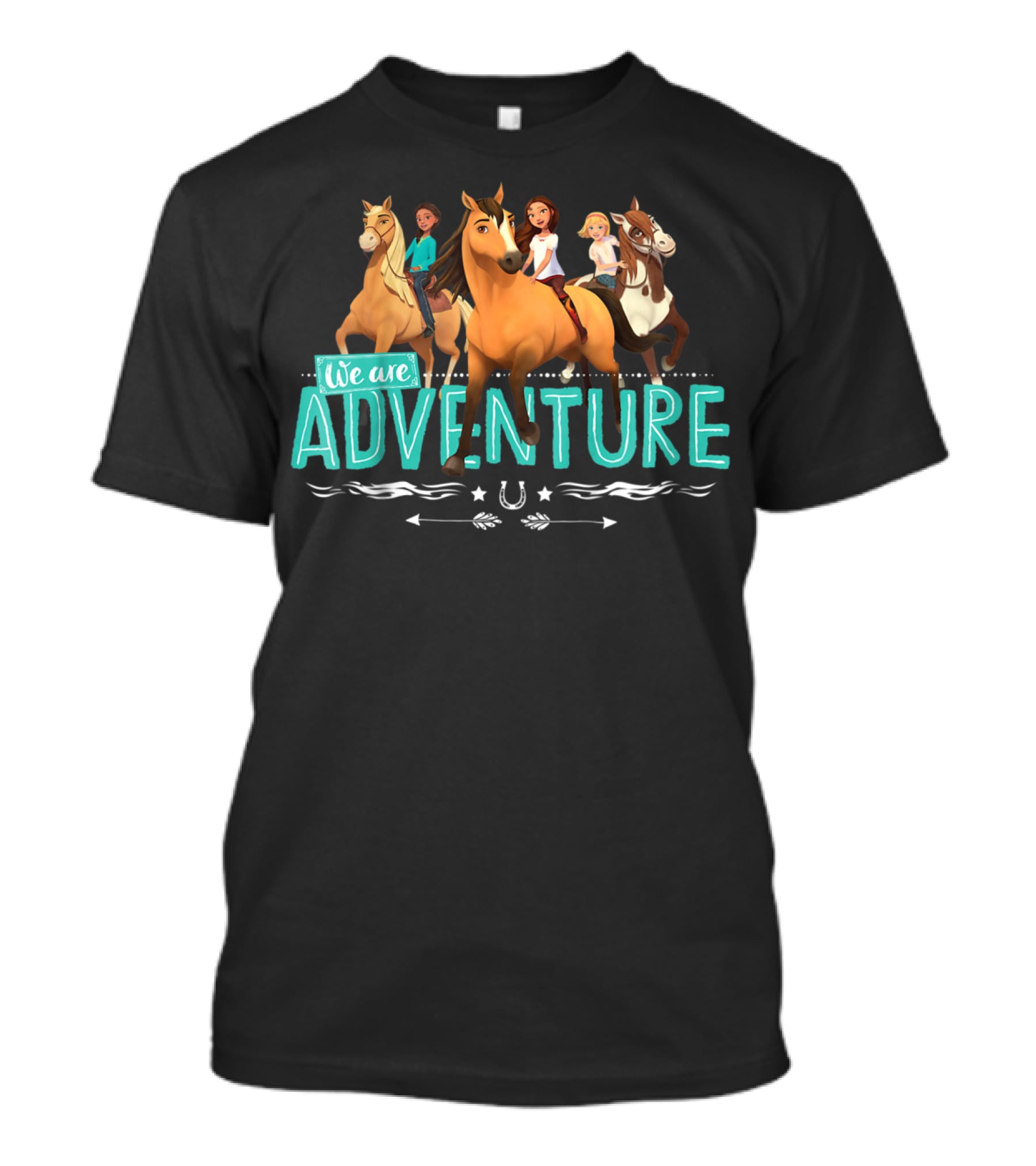 DreamWorks Spirit Riding Free We Are Adventure T-Shirt