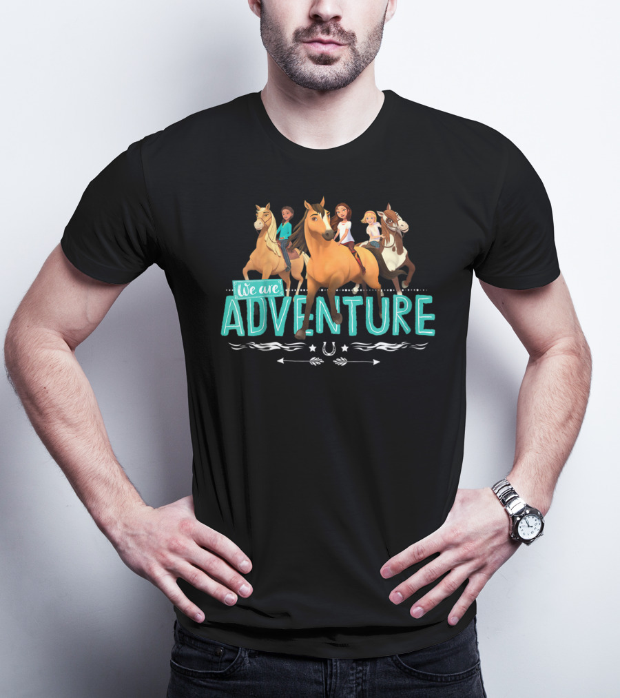 DreamWorks Spirit Riding Free We Are Adventure T-Shirt
