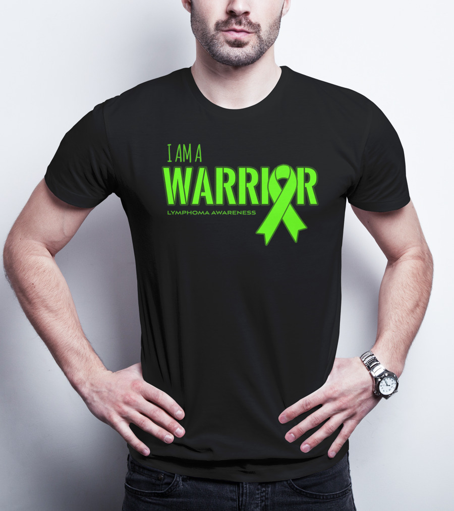 I Am A Warrior Lymphoma Awareness T-Shirt