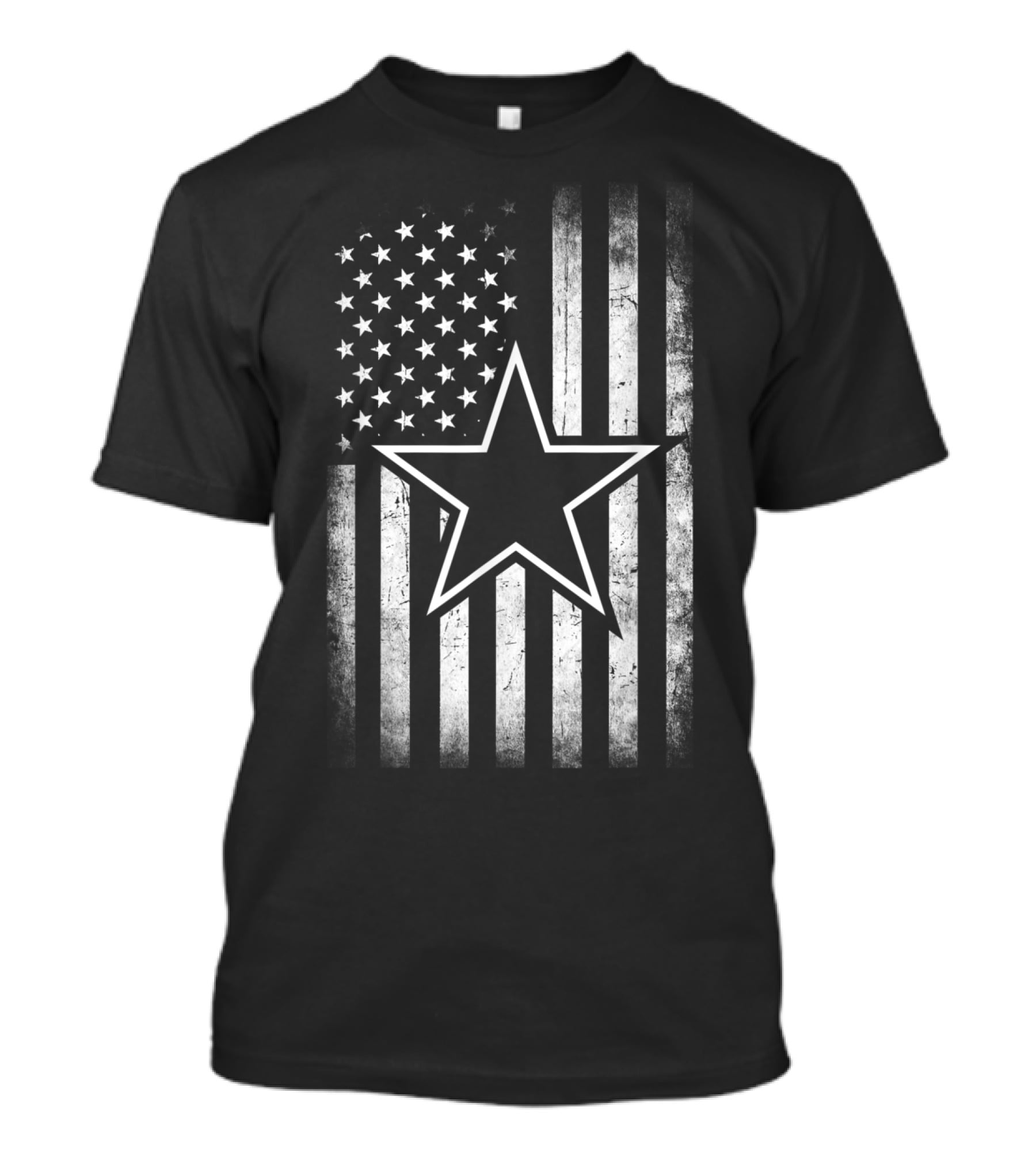Mens Womens Cowboy Flag Football Dallas Fans American Star T-Shirt