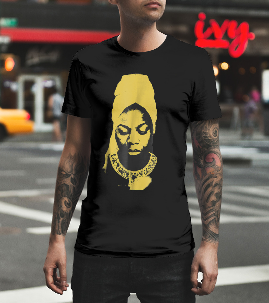 Nina Simone Yellow T-Shirt