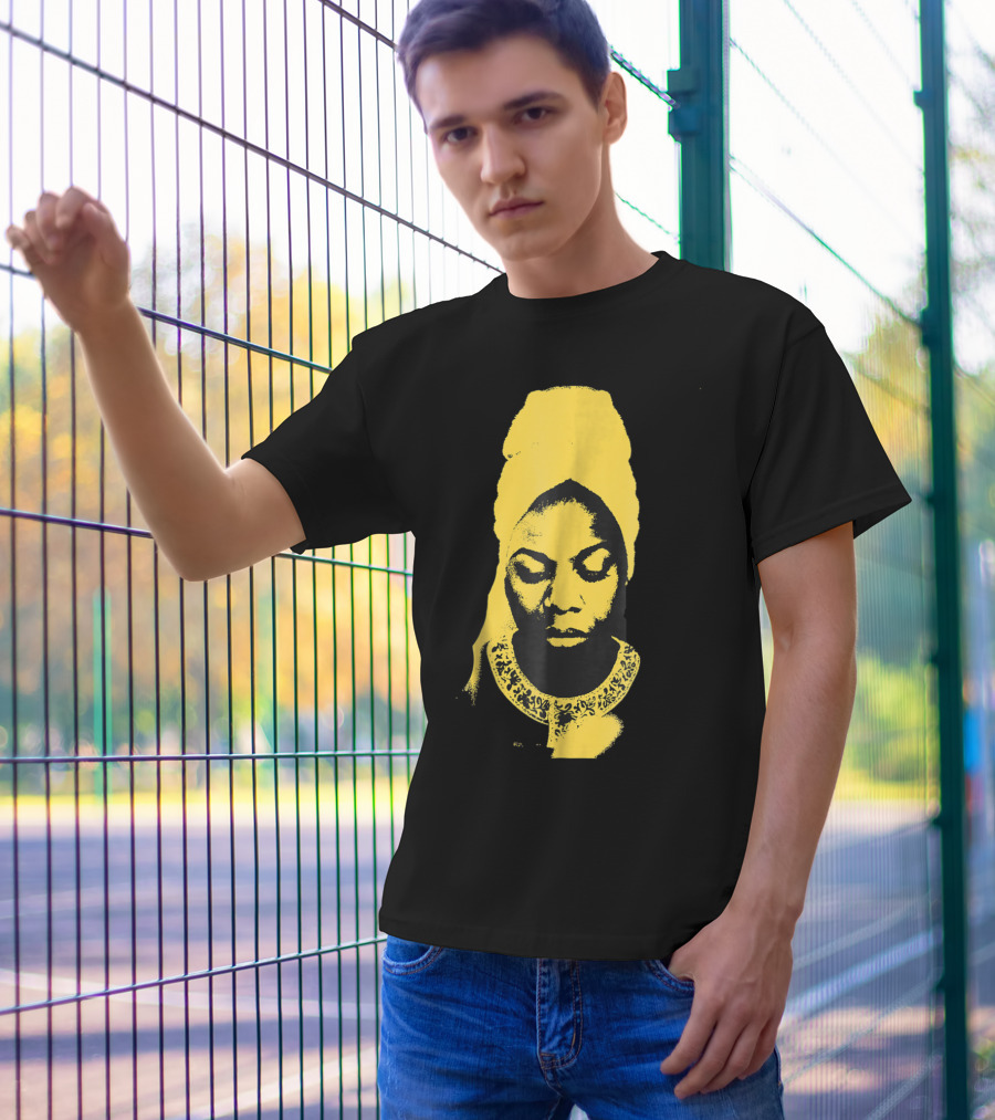 Nina Simone Yellow T-Shirt