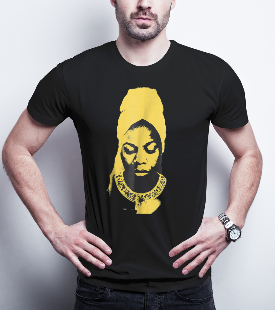 Nina Simone Yellow T-Shirt