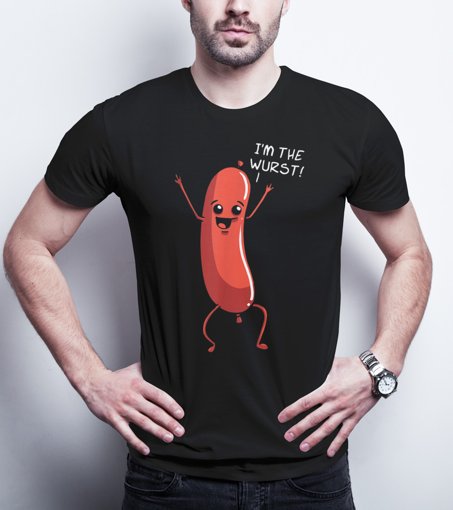 Oktoberfest I'm The Wurst Happy Sausage T-Shirt