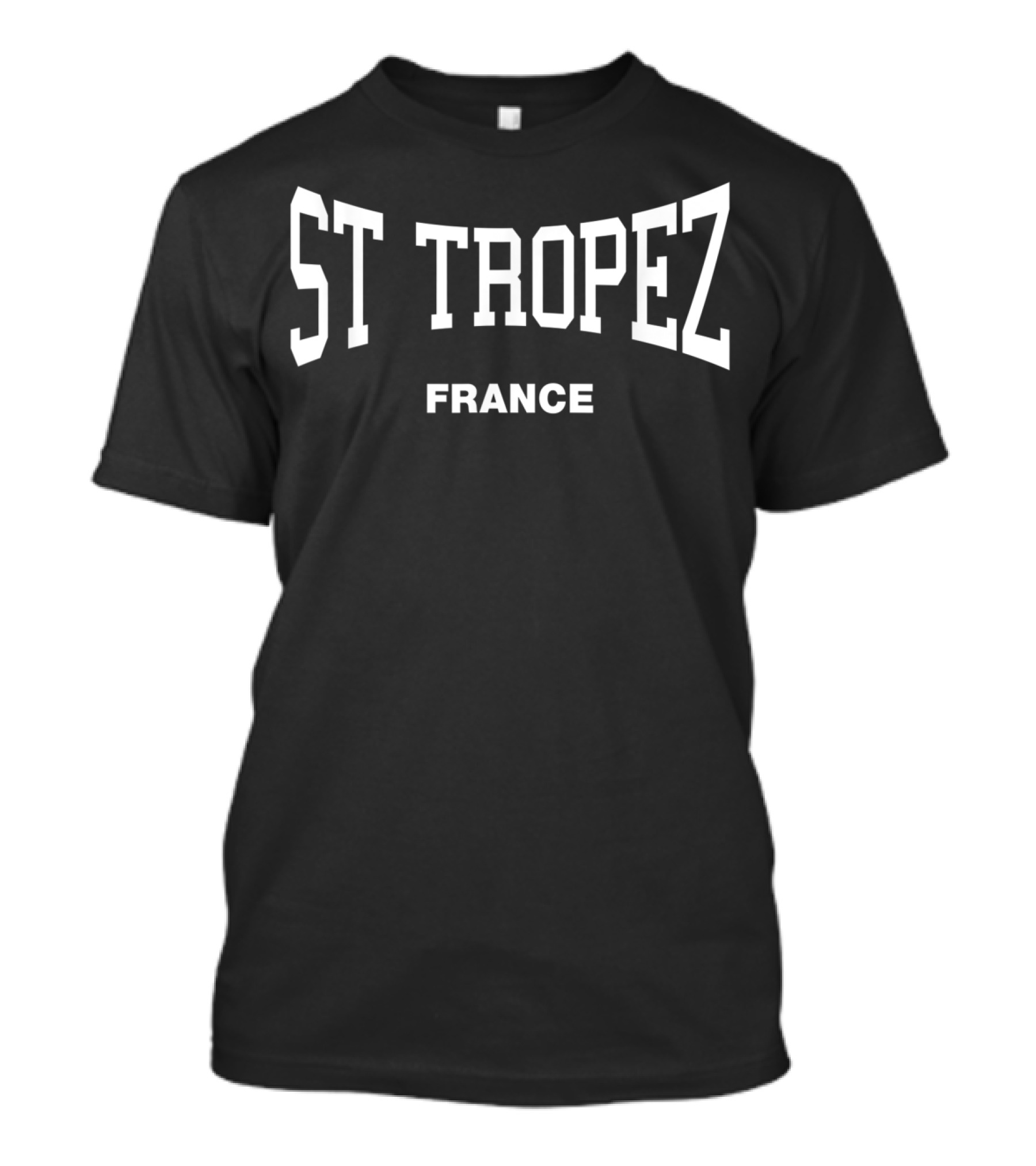 St Tropez France Vintage Sports Arch T-Shirt