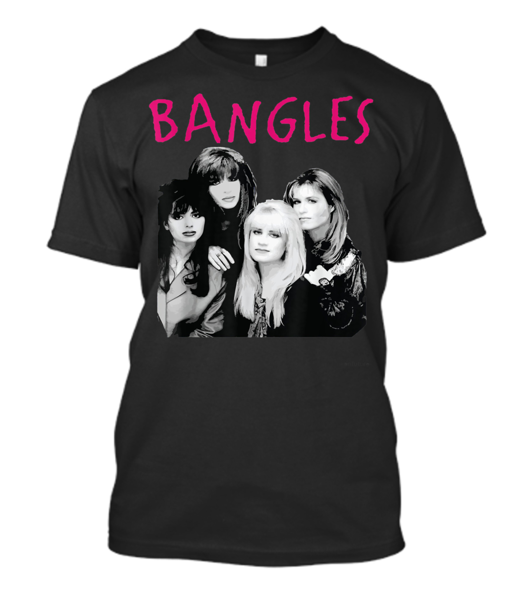 Bangles Band Iconic Pop Rock Group Members T-Shirt