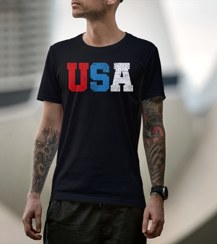 USA Fourth Of July America Unite Independence Day T-Shirt
