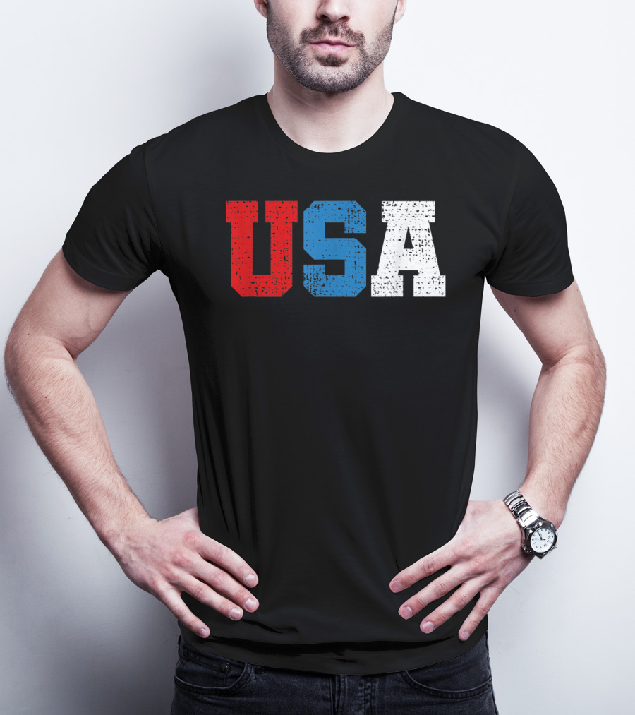 USA Fourth Of July America Unite Independence Day T-Shirt
