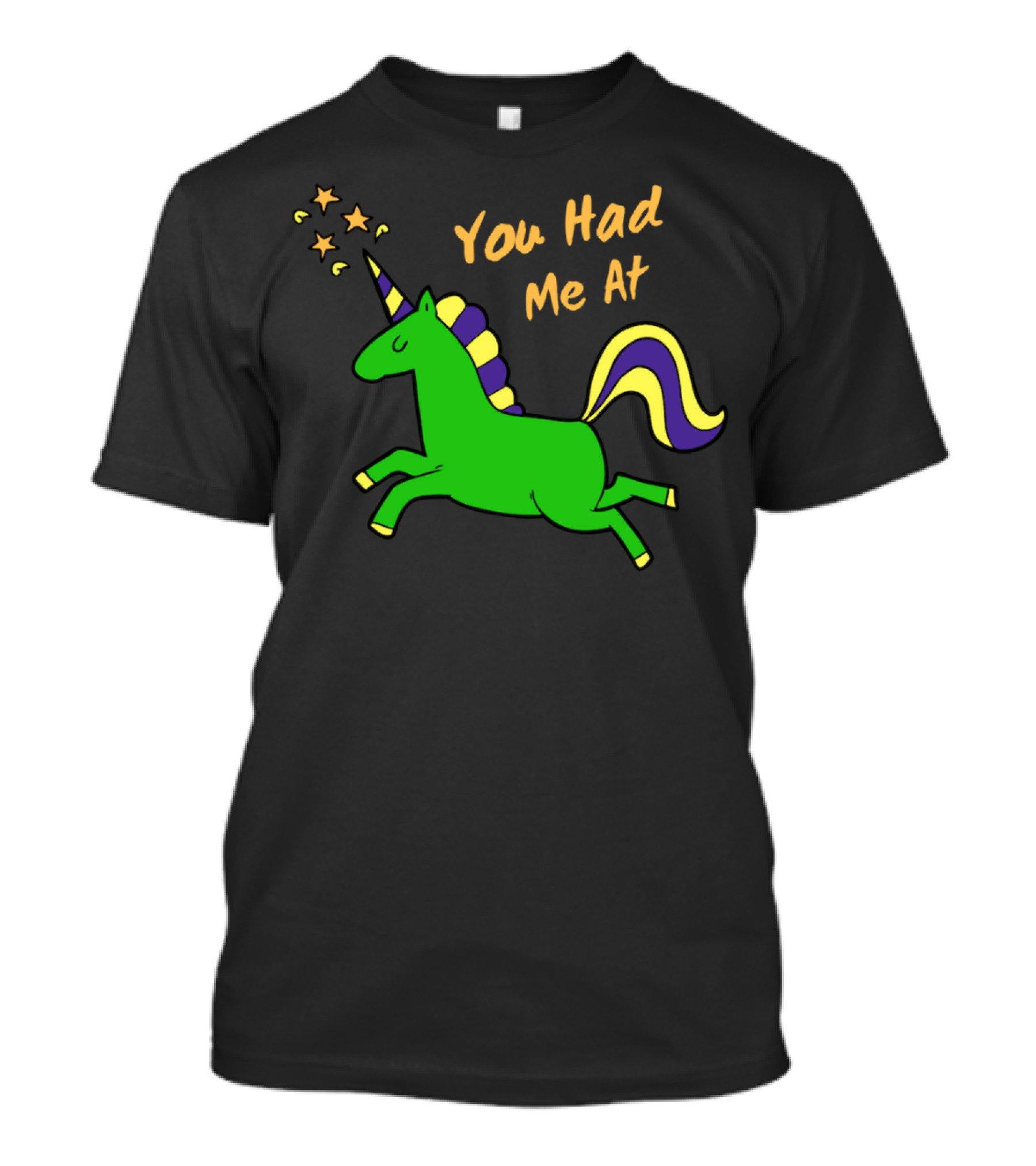You Had Me At Funny Unicorn Youth Magical Horse T-Shirt