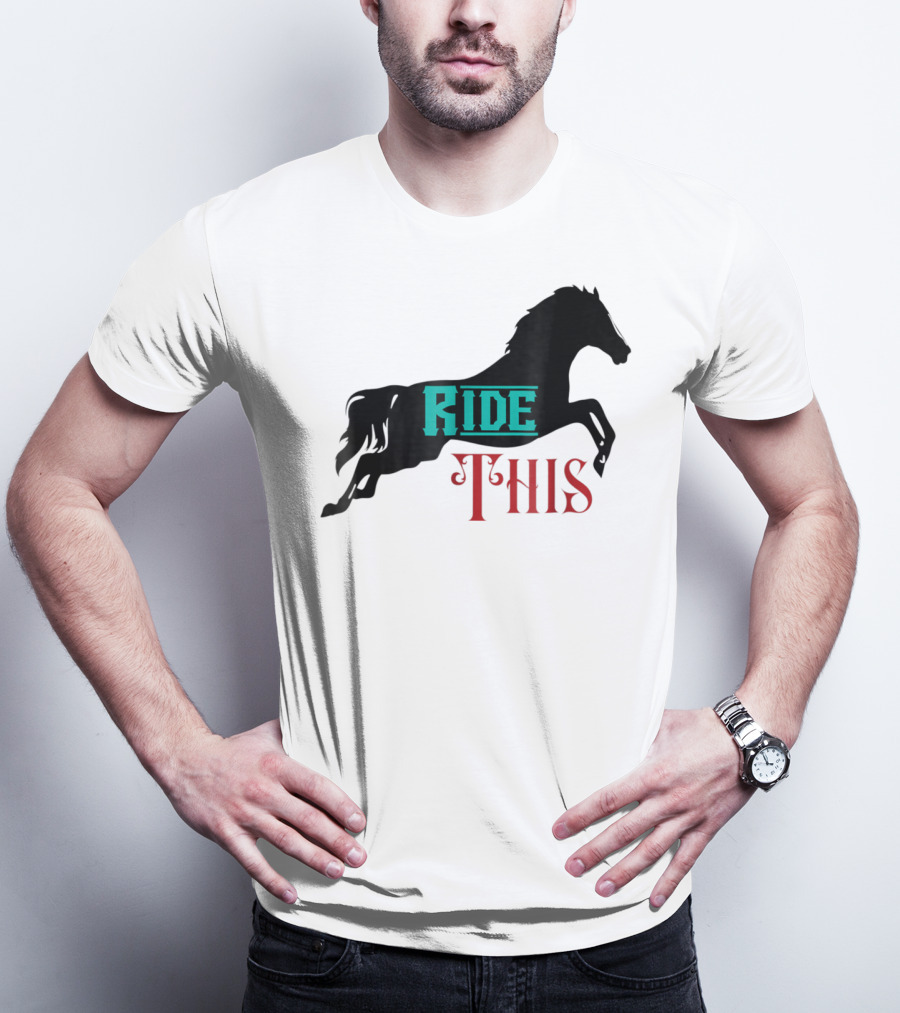 Ride This Funny Horse Lover Horse Rider T-Shirt