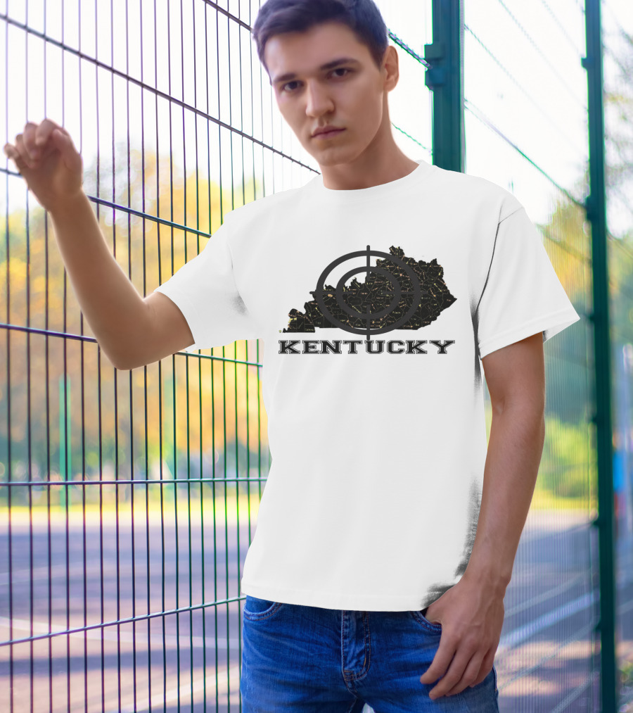 Kentucky Maps Classic Vintage Kentucky T-Shirt