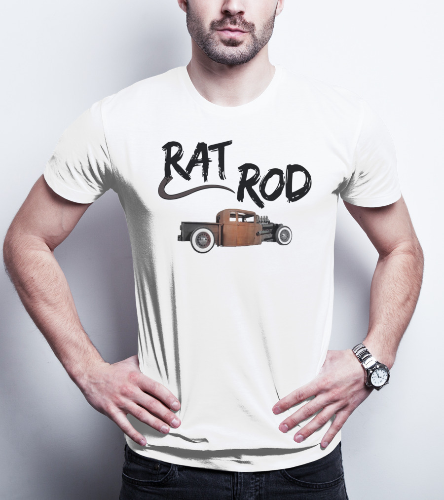 Rat Rod Classic Vintage Hot Rod Rusted T-Shirt