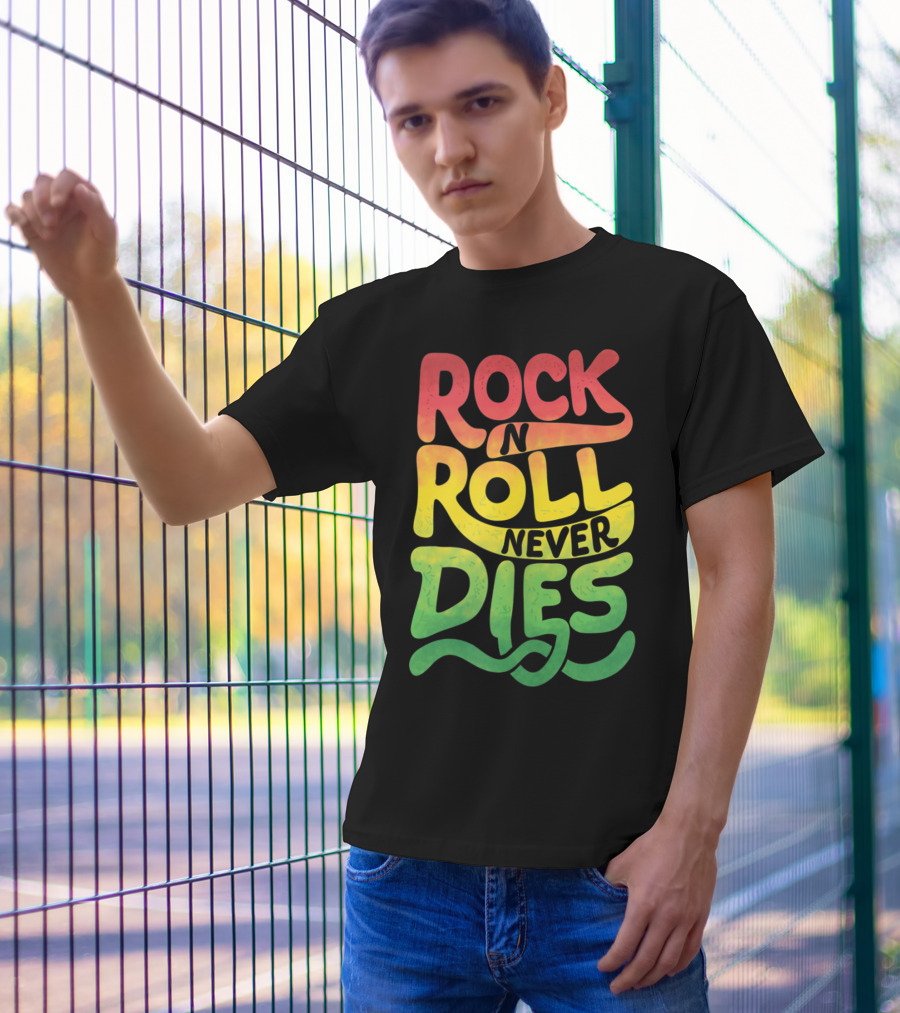 Rock N Roll Never Dies T-Shirt