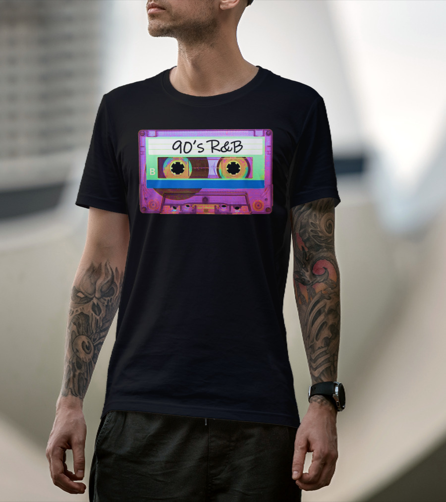 90's R&B Cassette Tape Retro Vibe T-Shirt