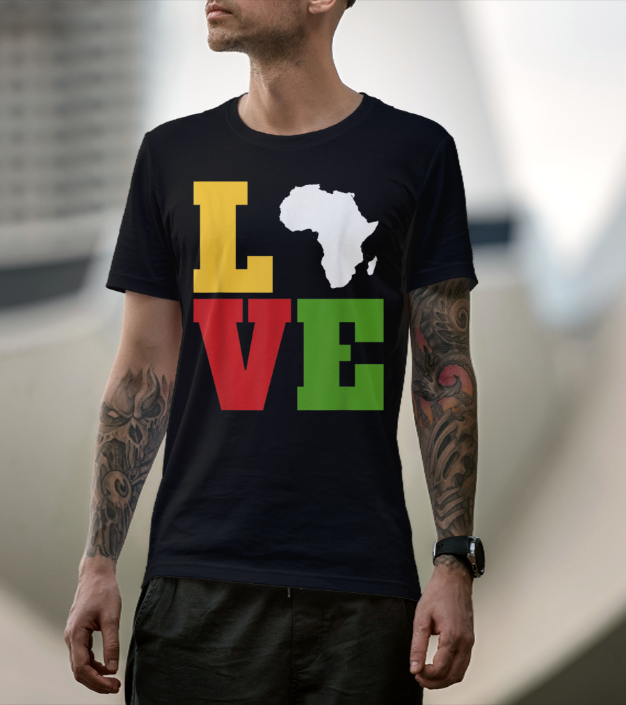 LOVE Africa Afrocentric African T-Shirt
