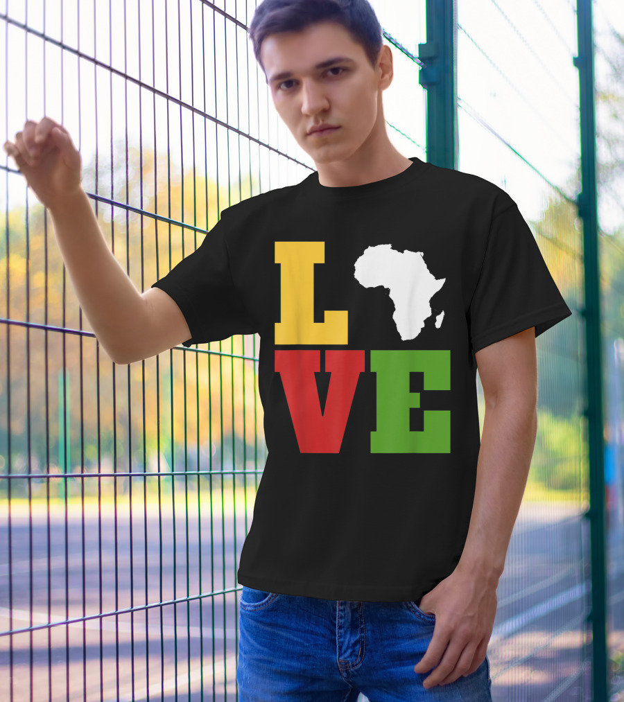 LOVE Africa Afrocentric African T-Shirt