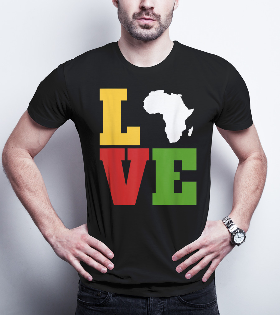 LOVE Africa Afrocentric African T-Shirt