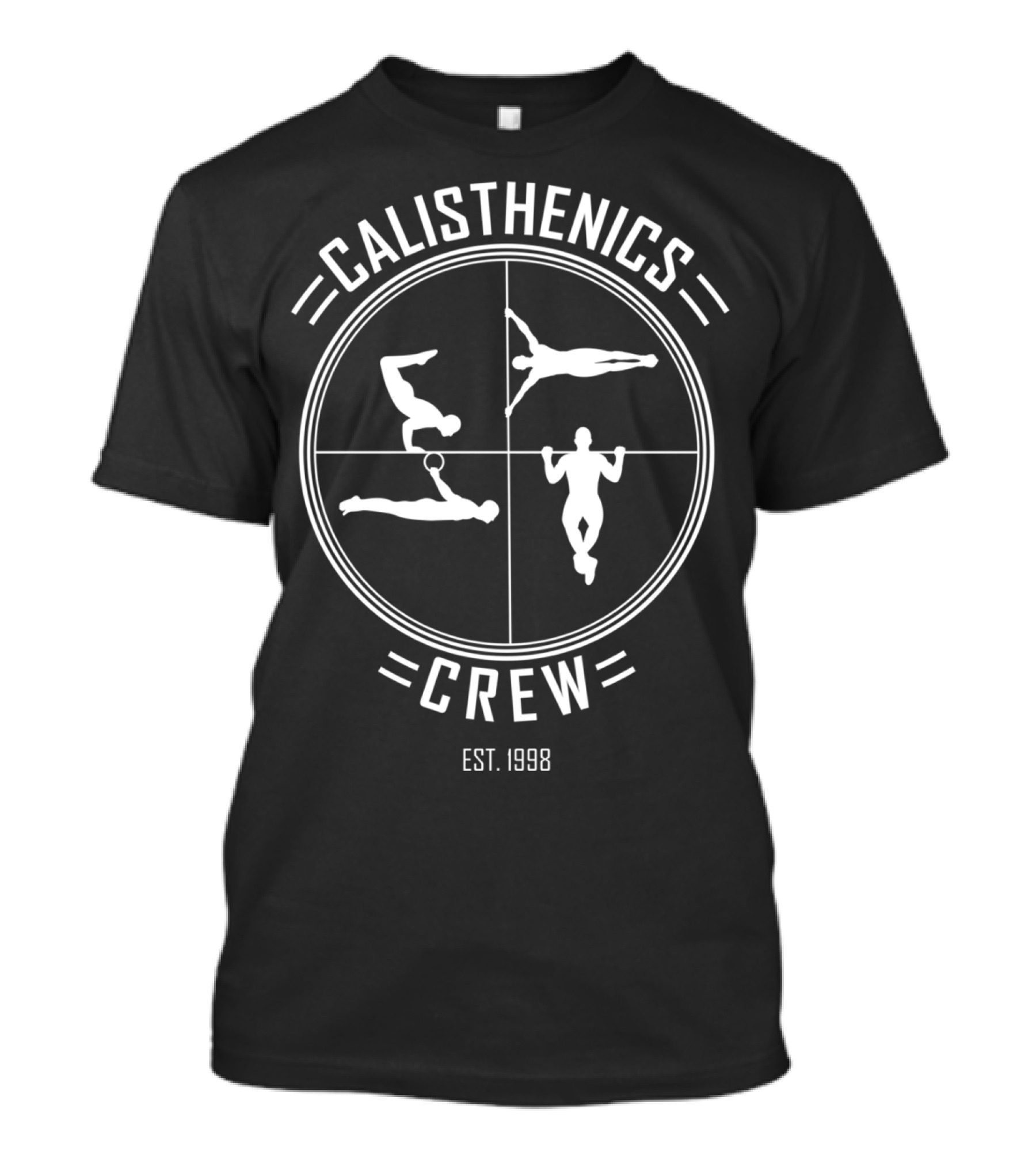Calisthenics Crew Street Workout Gymnastics Est. 1998 T-Shirt