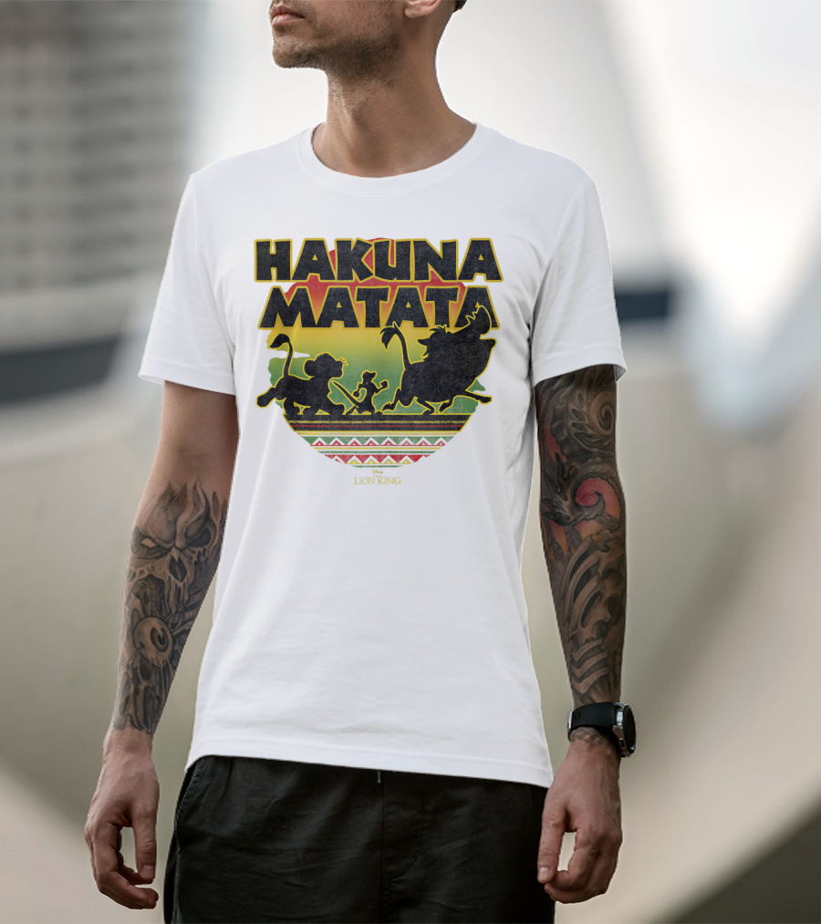 Hakuna Matata Disney The Lion King Simba Timon Pumba T-Shirt