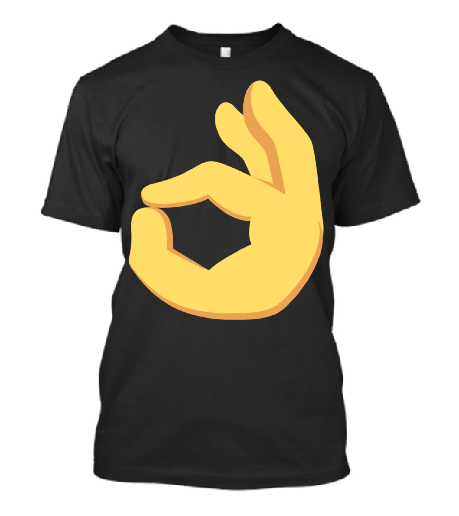 Emoji Ok Hand Sign Okay Yes Dank T-Shirt