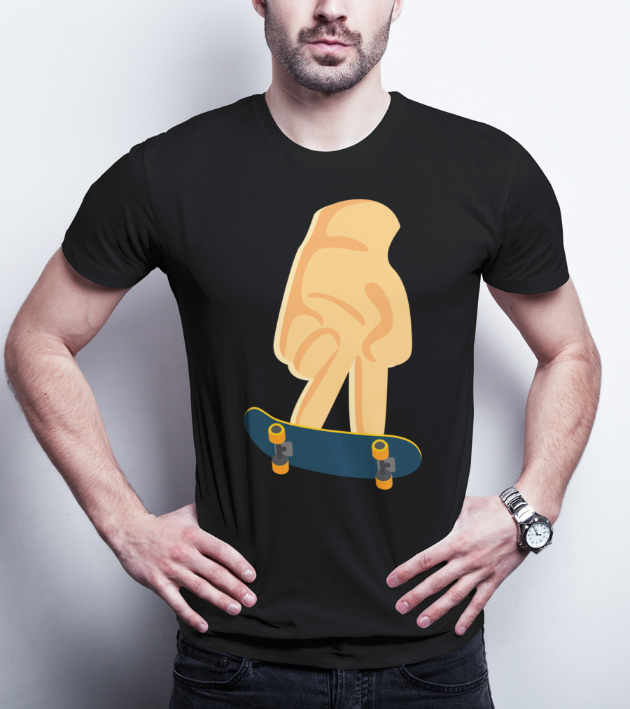 Fingerboard Skateboard Finger Skating Skateboard Board T-Shirt