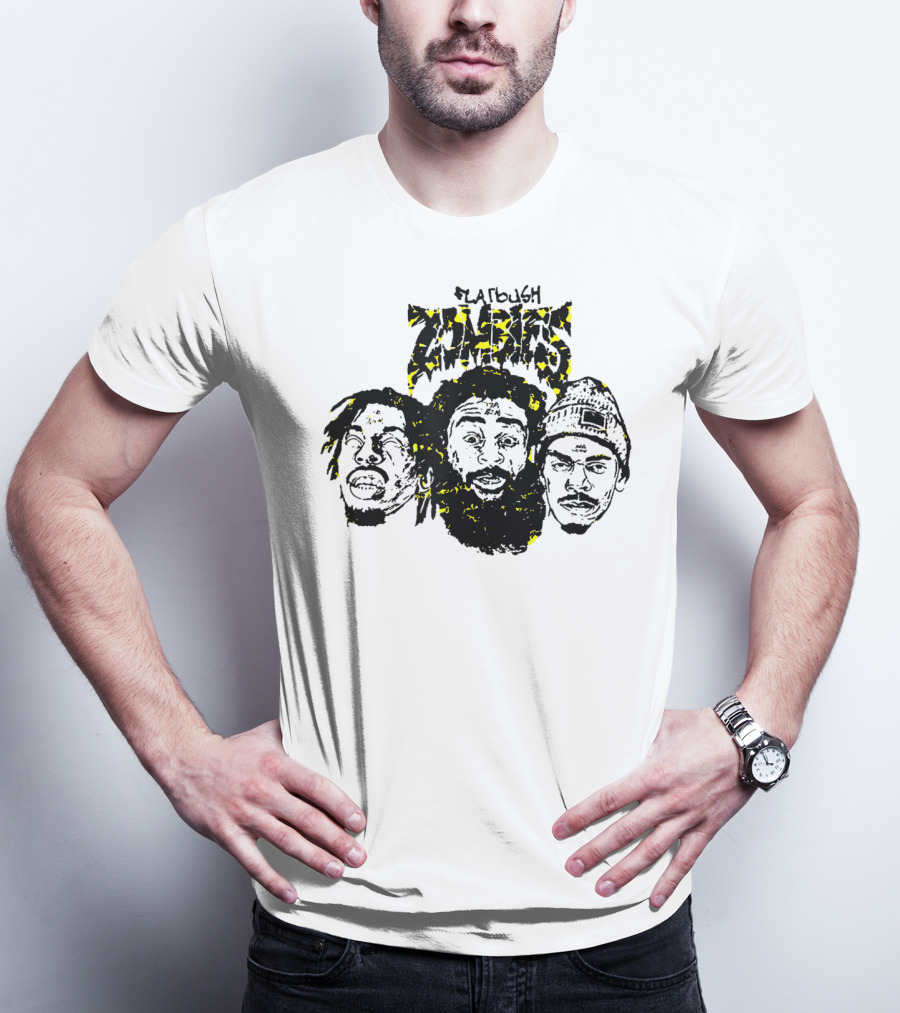 Flatbush Zombies Triangle Yellow Tie T-Shirt