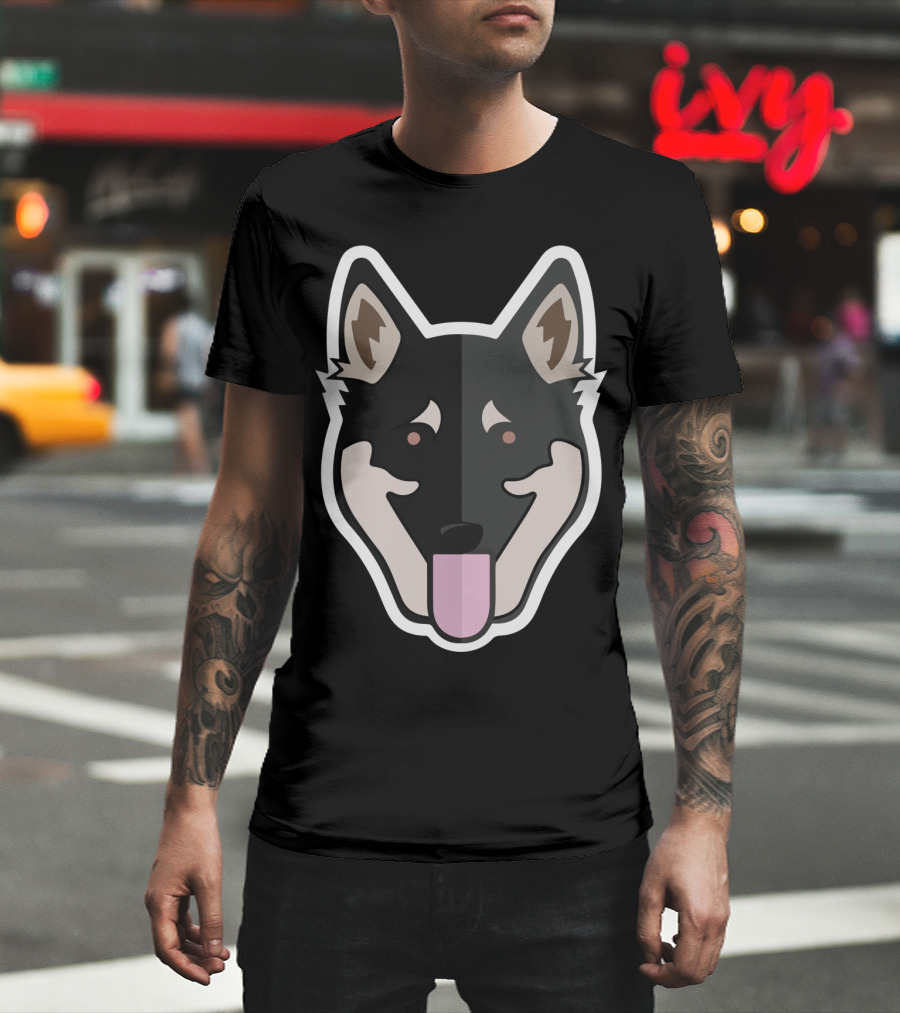 German Shepherd Dog Face T-Shirt