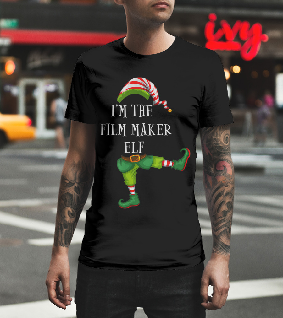 I'm The Film Maker Elf Christmas T-Shirt
