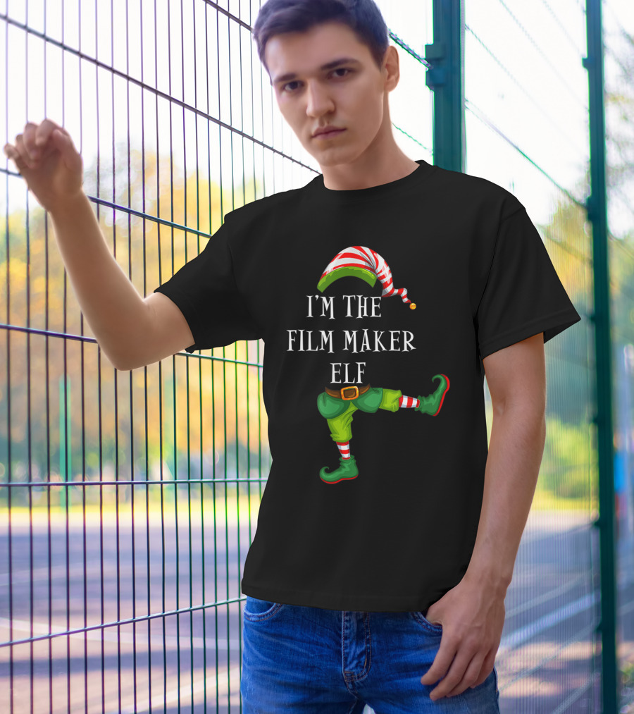 I'm The Film Maker Elf Christmas T-Shirt