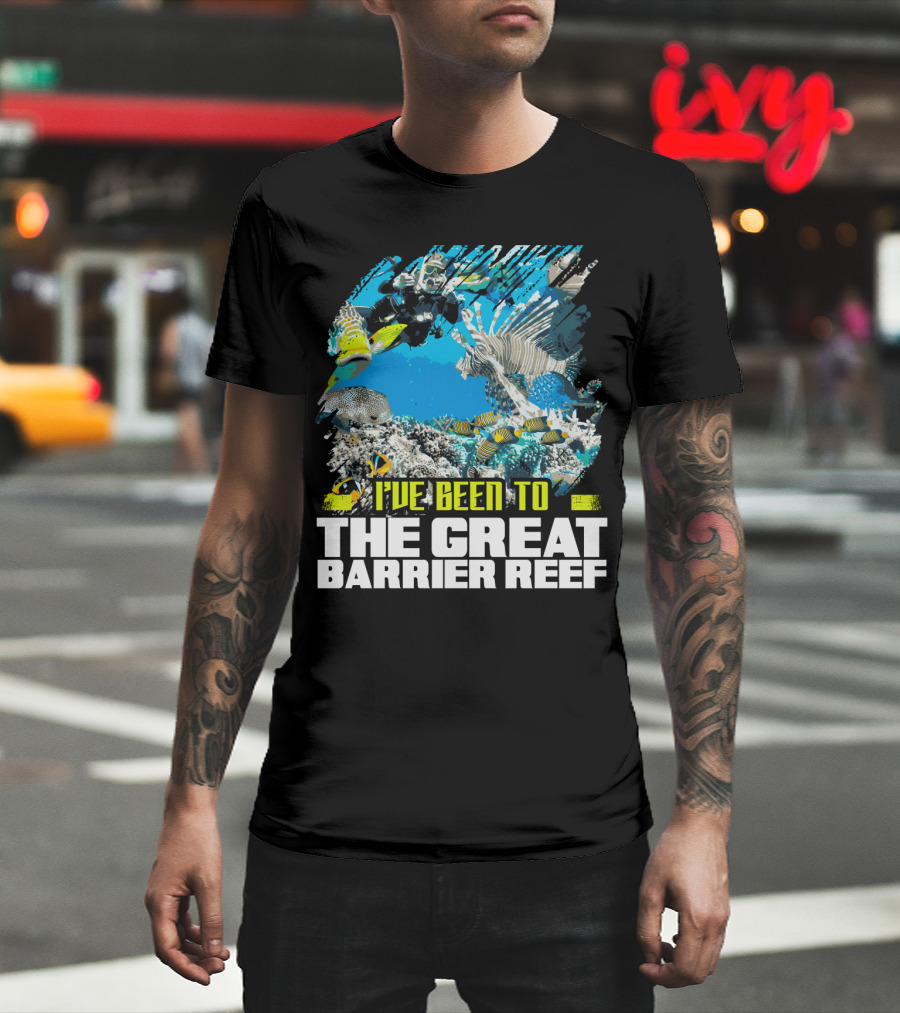 I've Been To The Great Barrier Reef Scuba Diving Adventure T-Shirt